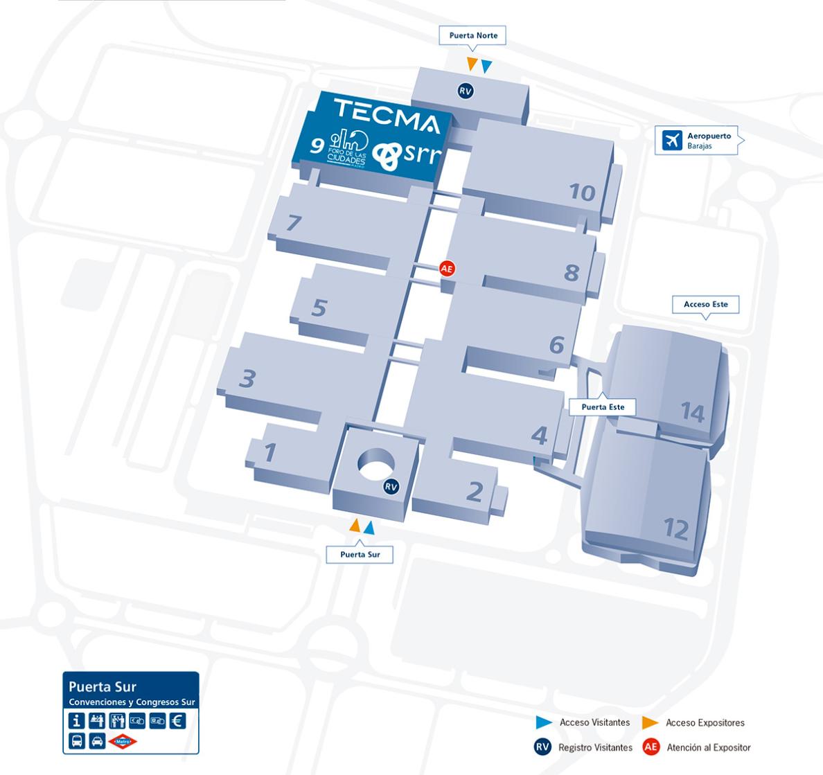 Cómo llegar a la feria | TECMA