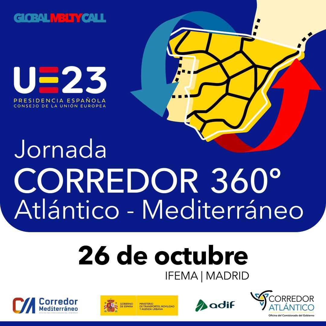 Corredor 360°: Atlántico y Mediterráneo, una oportunidad para conocerlos